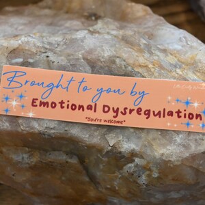 Emotional Dysregulation (ADHD Sticker) - Etsy