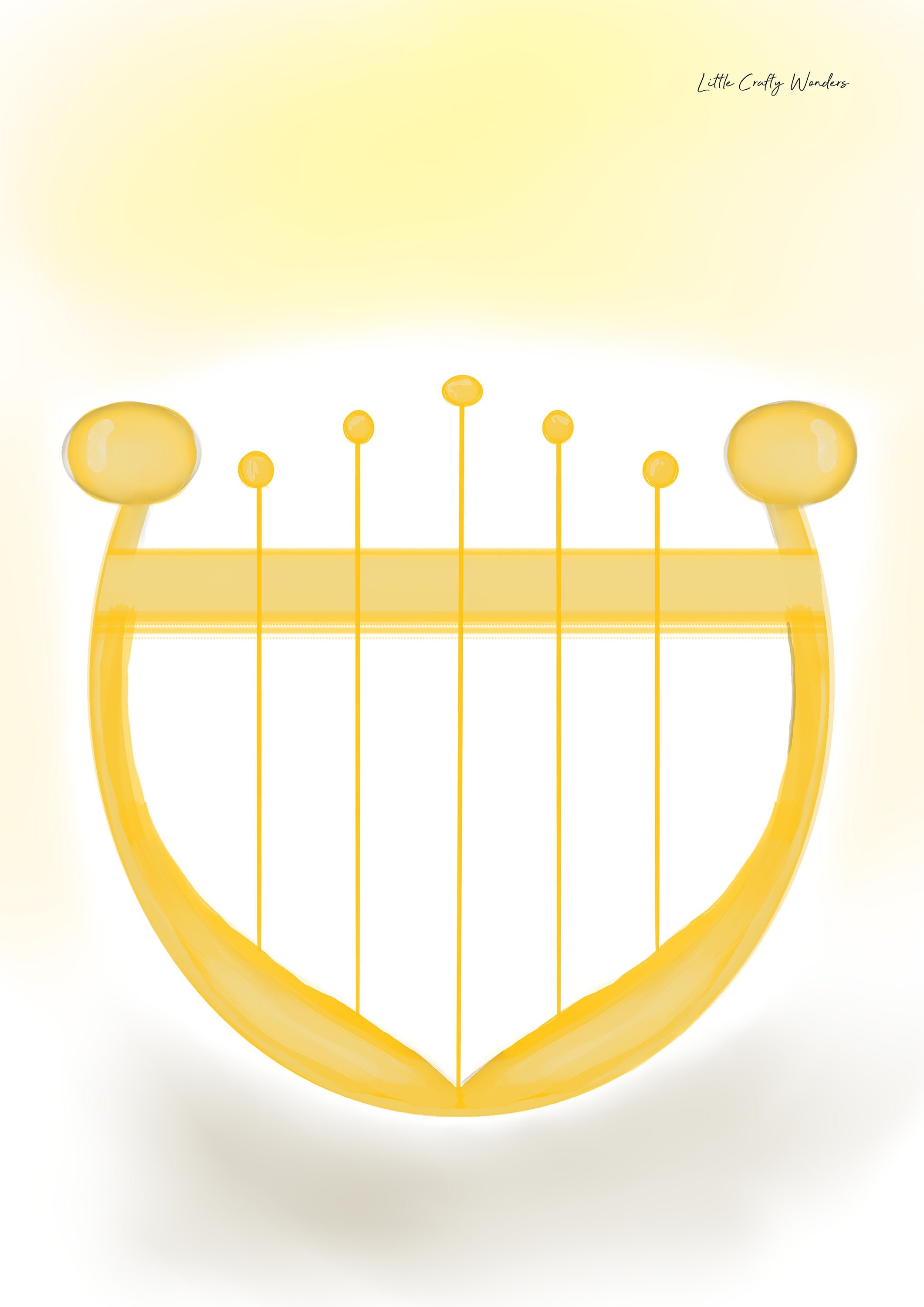 Lyre Art (digital Download) - Etsy