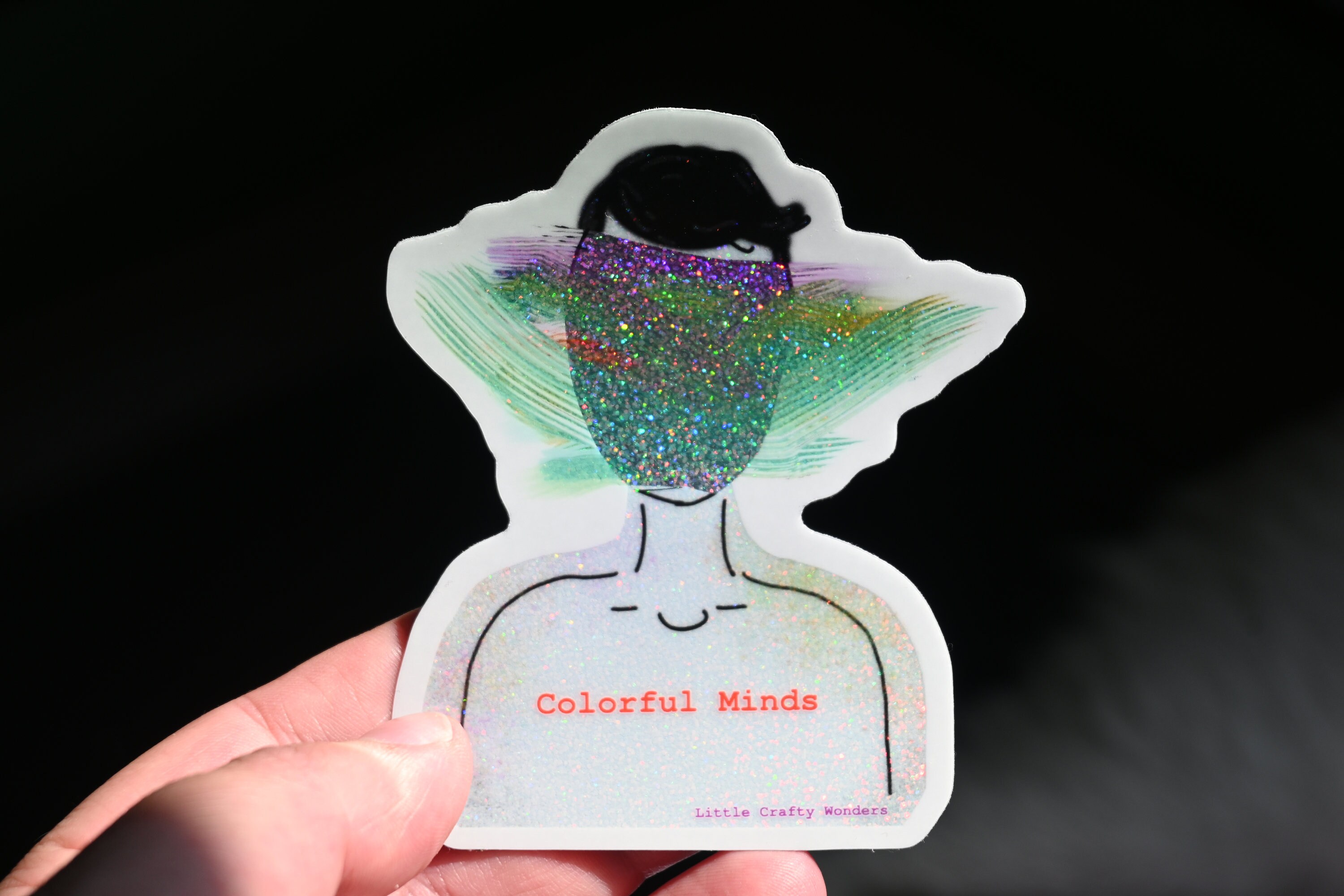 Colorful Minds Sticker (ADHD Awareness) - Etsy