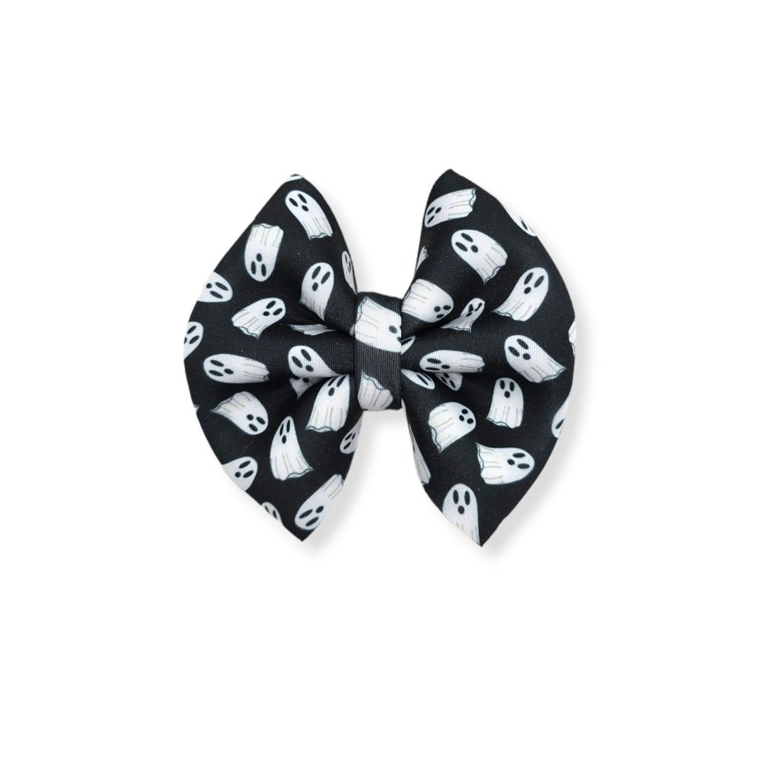 Ghosts Puff Hair Bow, Ghost Piggies, Halloween Ghost Puff Bow ...