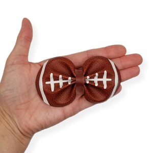 Football Hair Bow, Game Day Hair Bow, Sports Ball-shaped Hair Bow ...