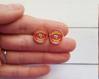 San Francisco 49ers Earrings - Etsy