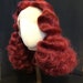 Jessica Rabbit Synthetic Front Lace Wig Glamorours Mid Lenght Wave Red ...
