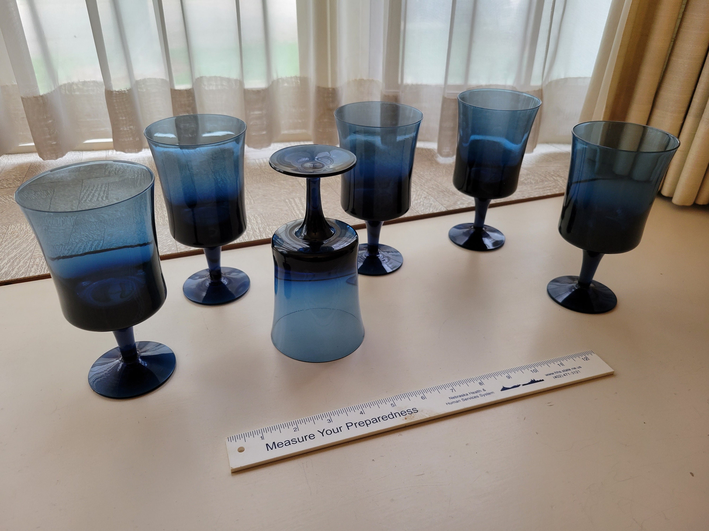 Vintage Denby Water Goblets - Etsy