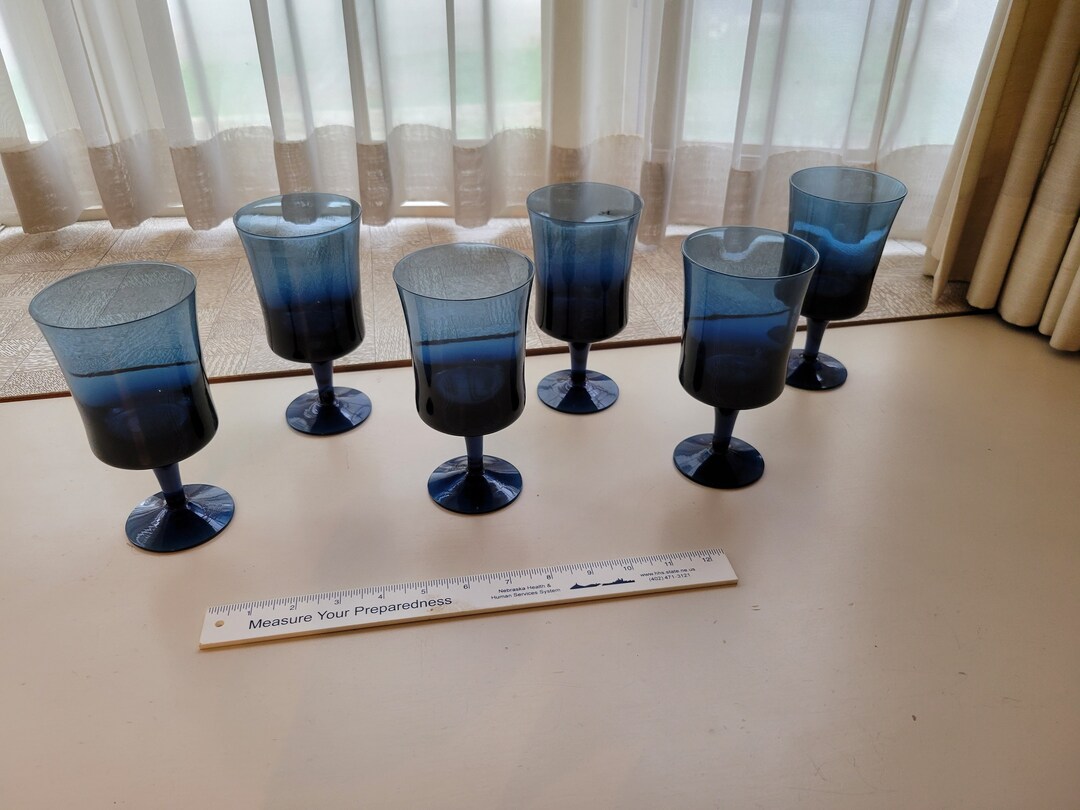 Vintage Denby Water Goblets - Etsy