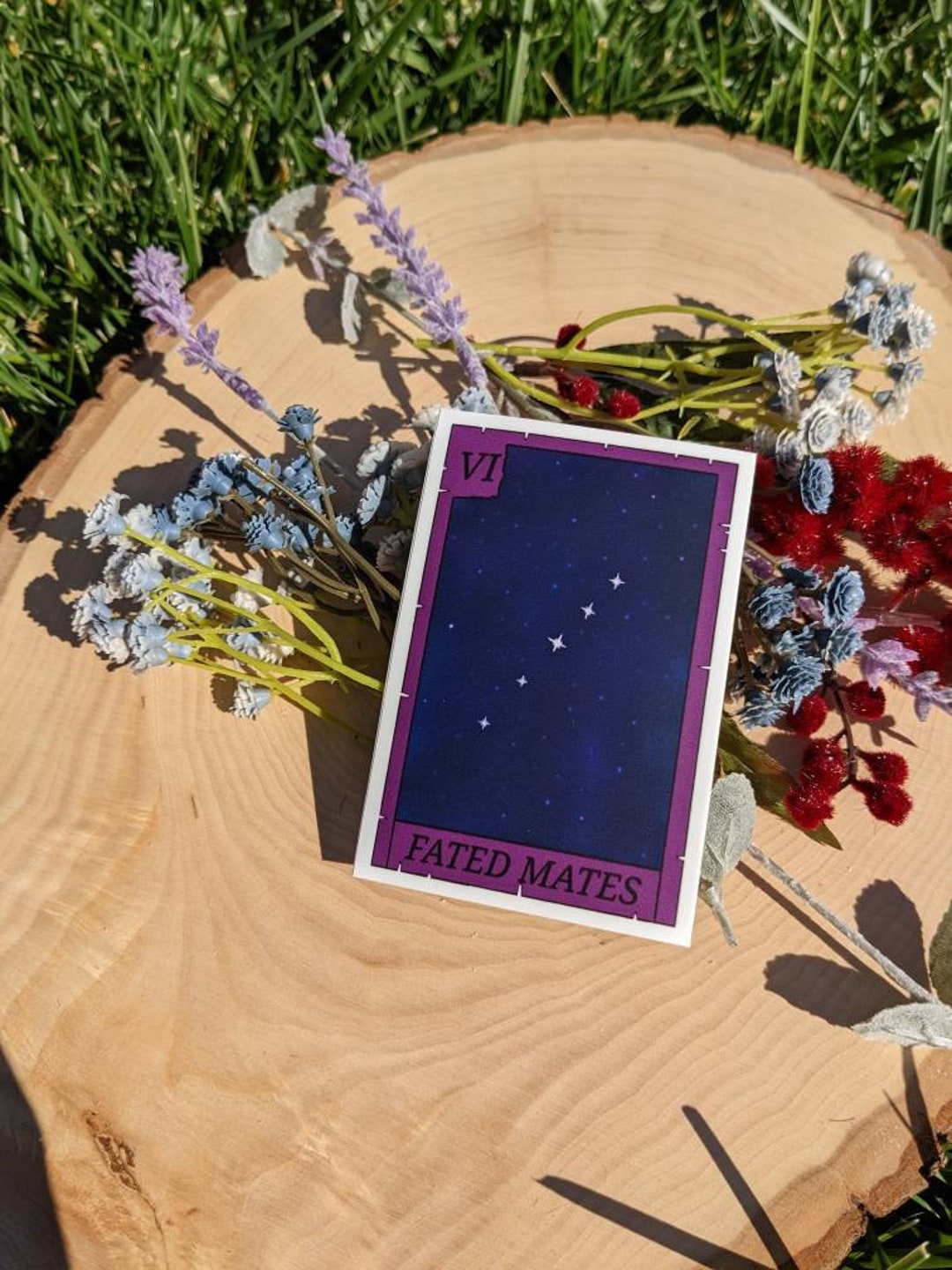 Fated Mates, Sticker, Tarot, the Lovers, Book Trope - Etsy