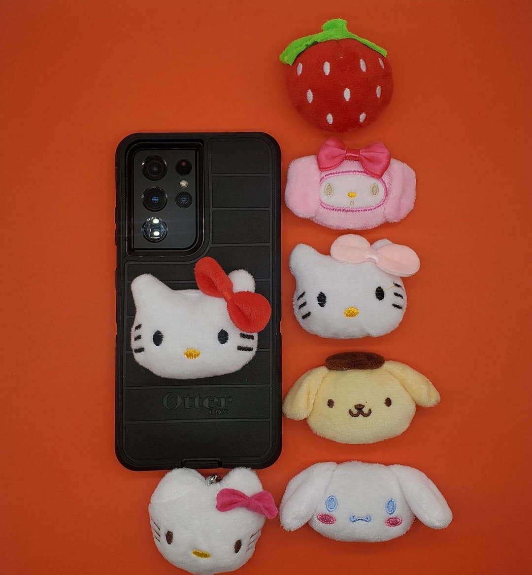 NEW Plush Hello Kitty Phone Charms, Cute Sanrio Charms, Cinnamaroll, My ...