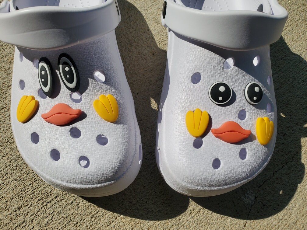 Duck Croc Charms3d Duck Shoe Charms Set Duck Charm Cartoon - Etsy