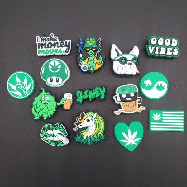 Weed Jibbitz - Etsy