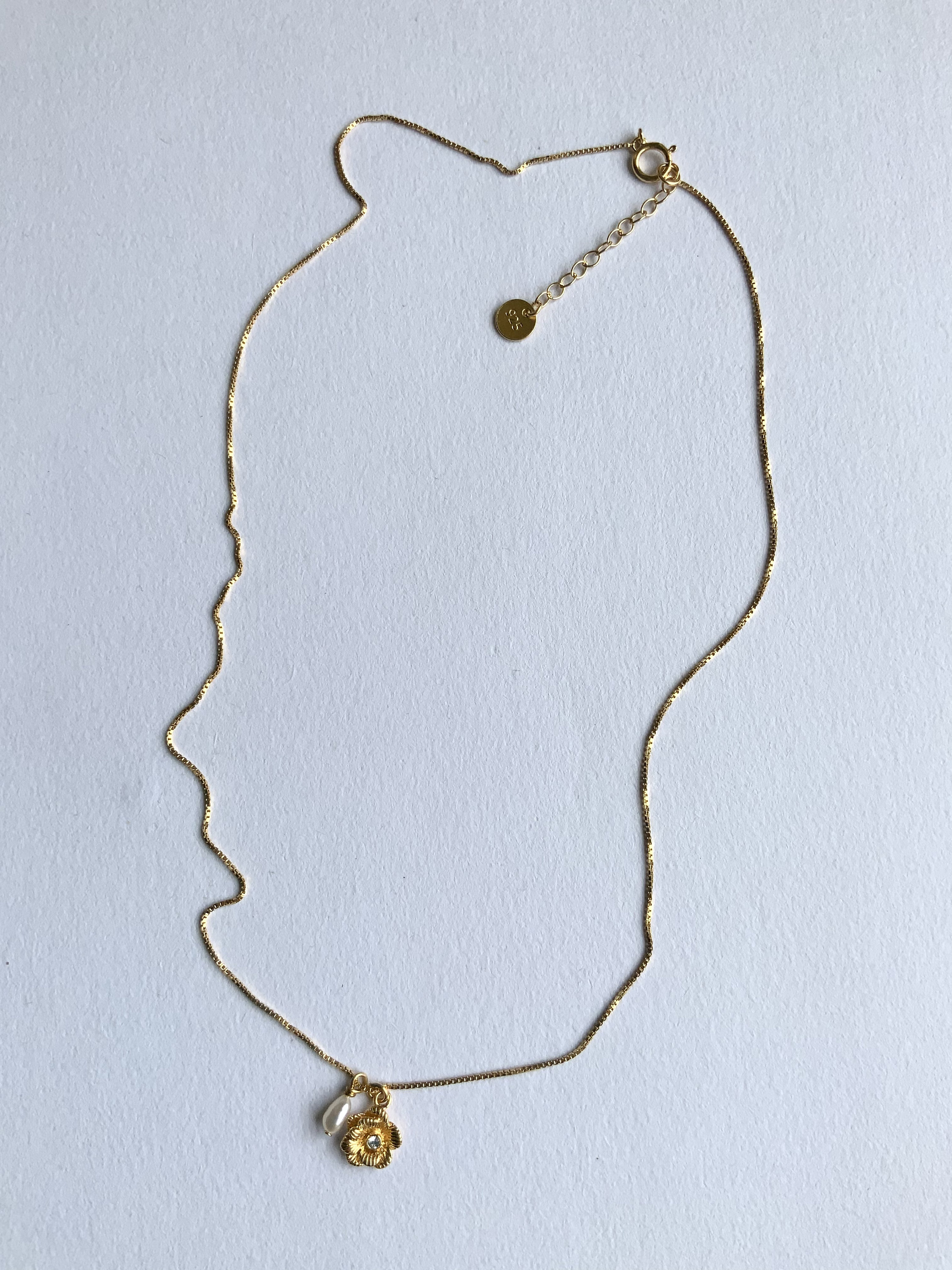 Necklacenecklacesgold Plated Necklace925 Silver - Etsy