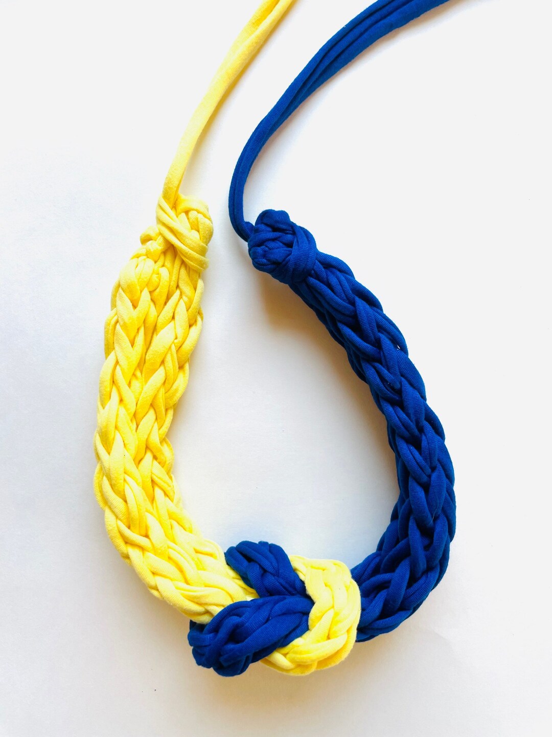 Support Ukraine Necklace, Stand With Ukraine Jewelry, Statement ...