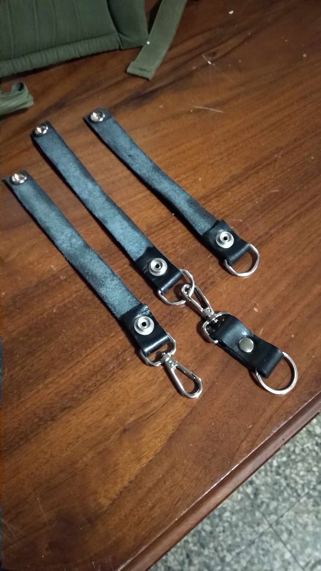 Ghostbusters Key Fobs Belt Black Leather Prop - Etsy