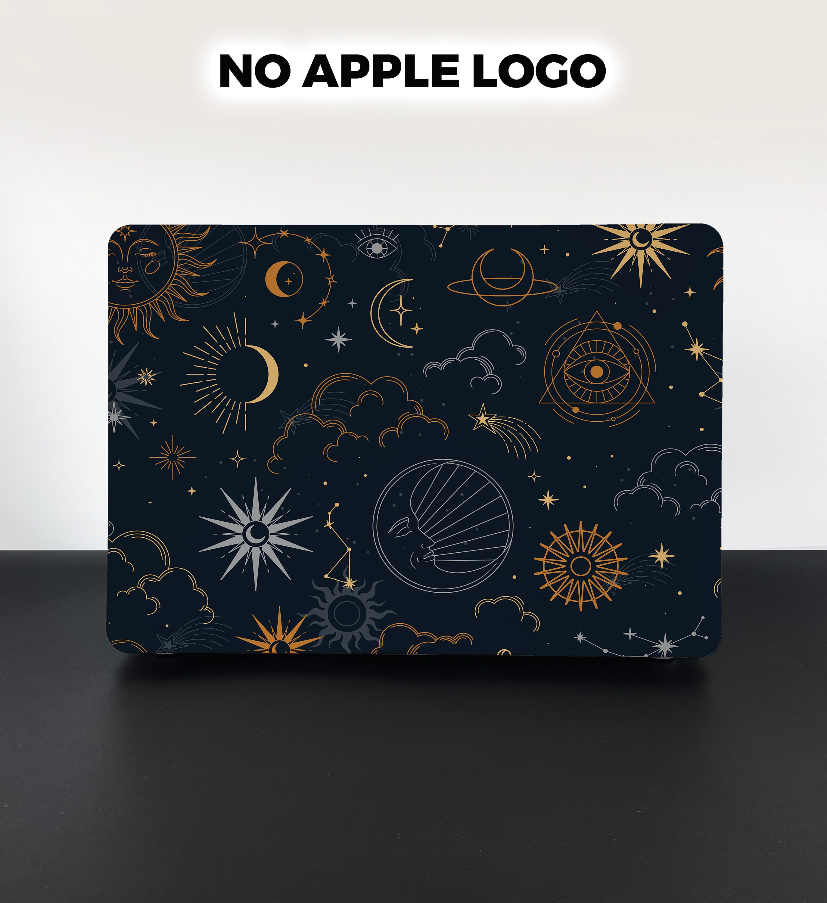 Solar System Space Hand Bird Hard Laptop Case Personalized | Etsy