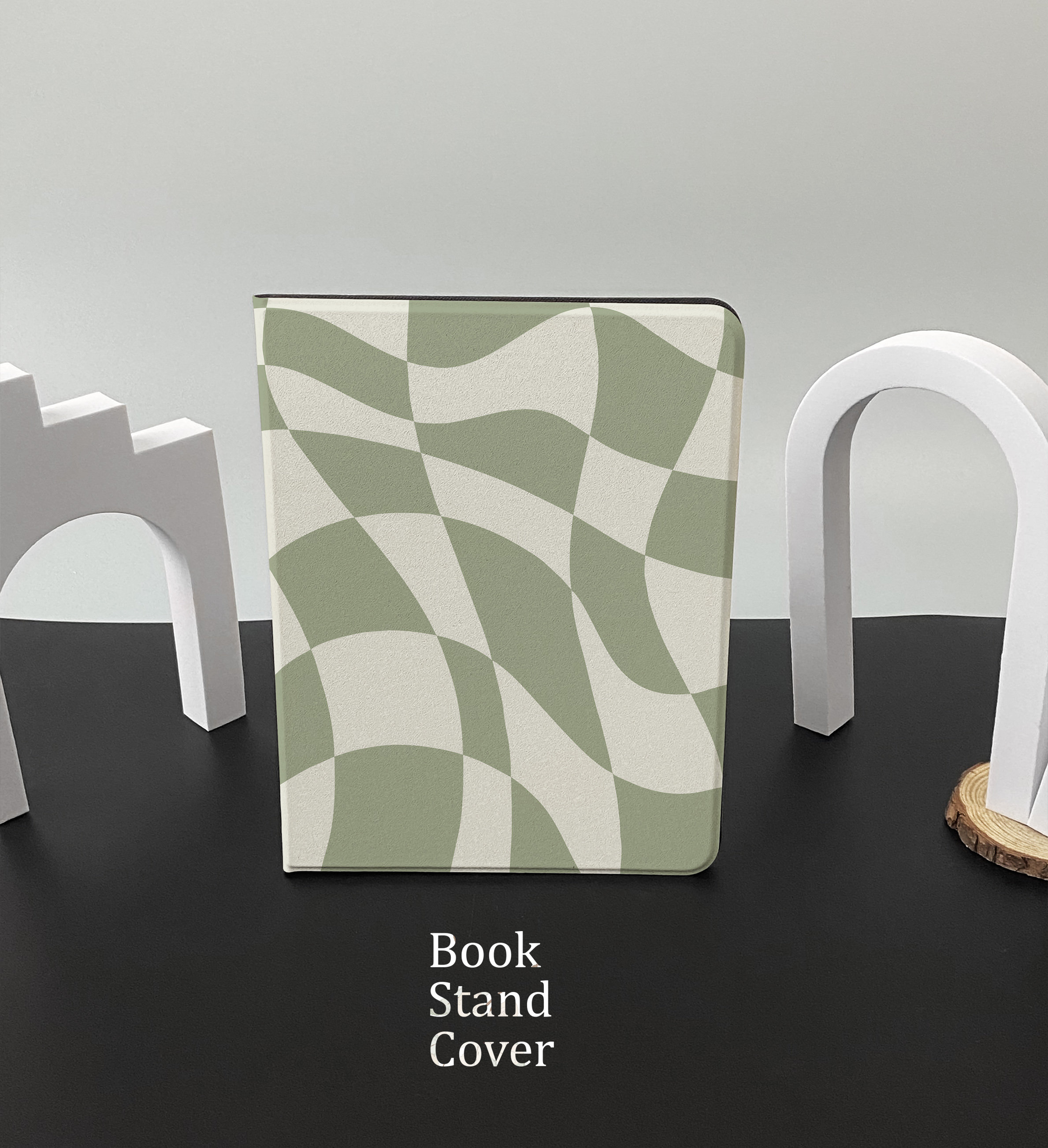 Matcha Rotate Grid Ipad Smart Case Build-in Apple Pencil | Etsy