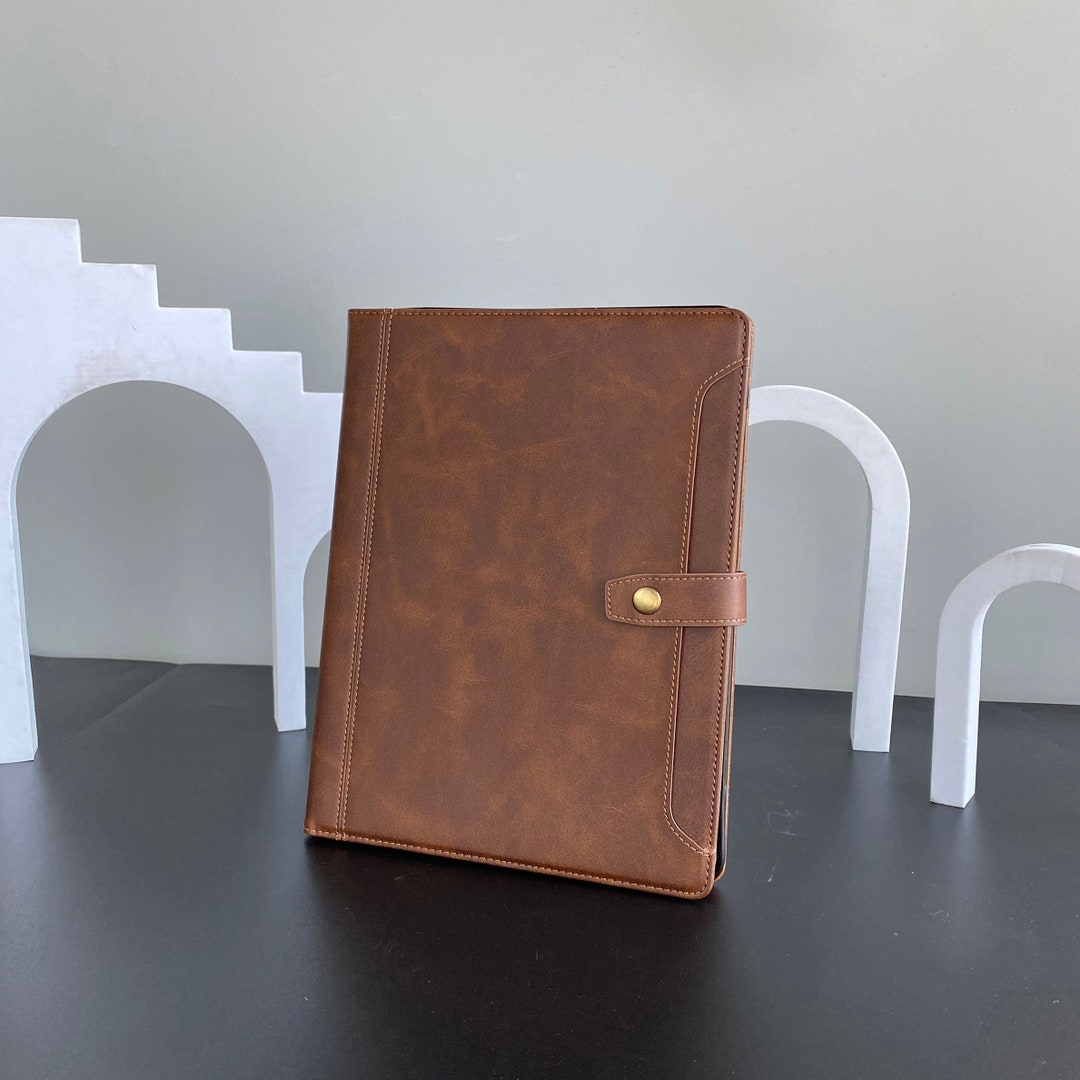 Coffee Brown Leather iPad Smart Case Build-in Apple Pencil - Etsy