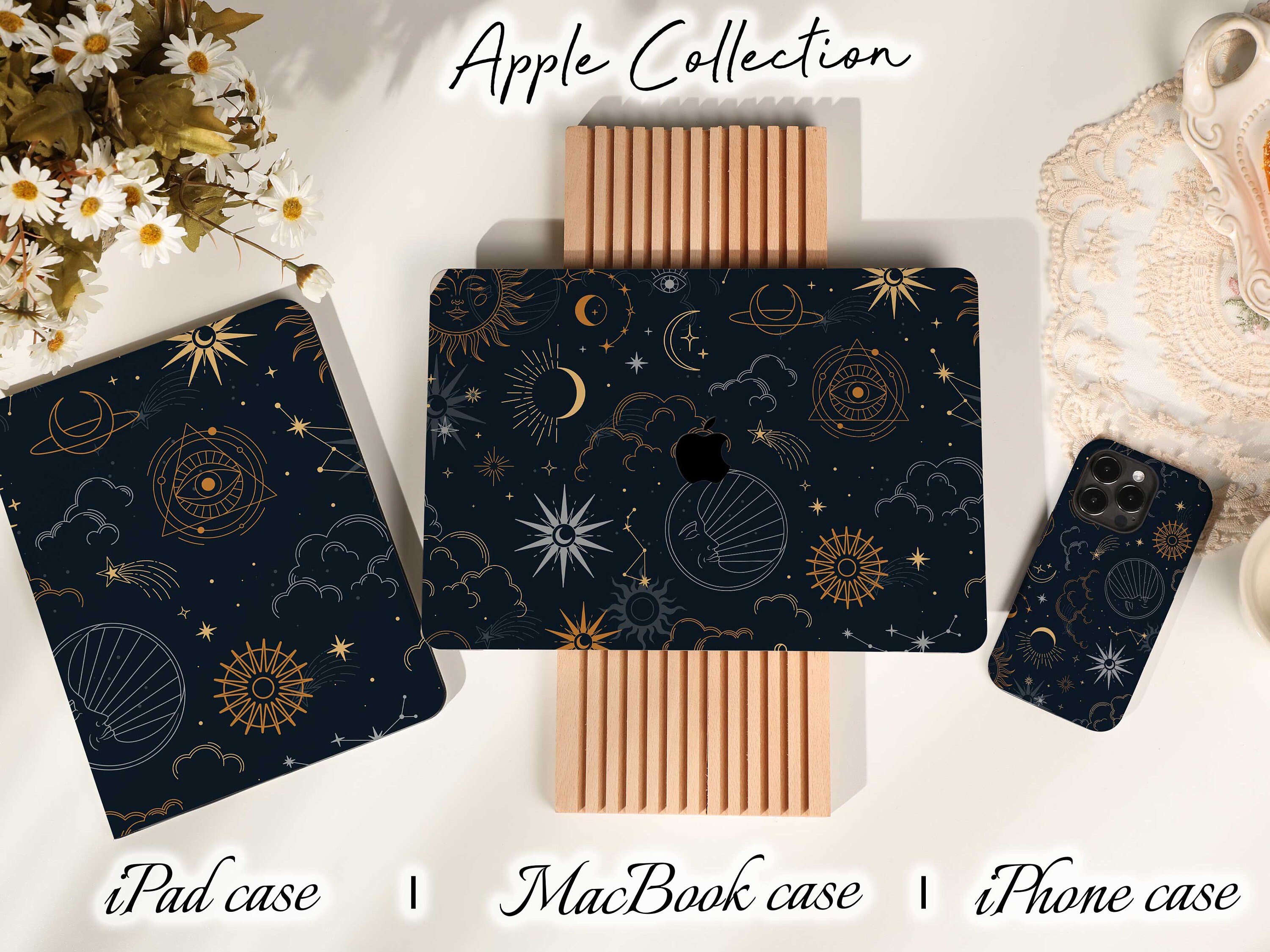 Solar System Space Hand Bird Hard Laptop Case Personalized - Etsy