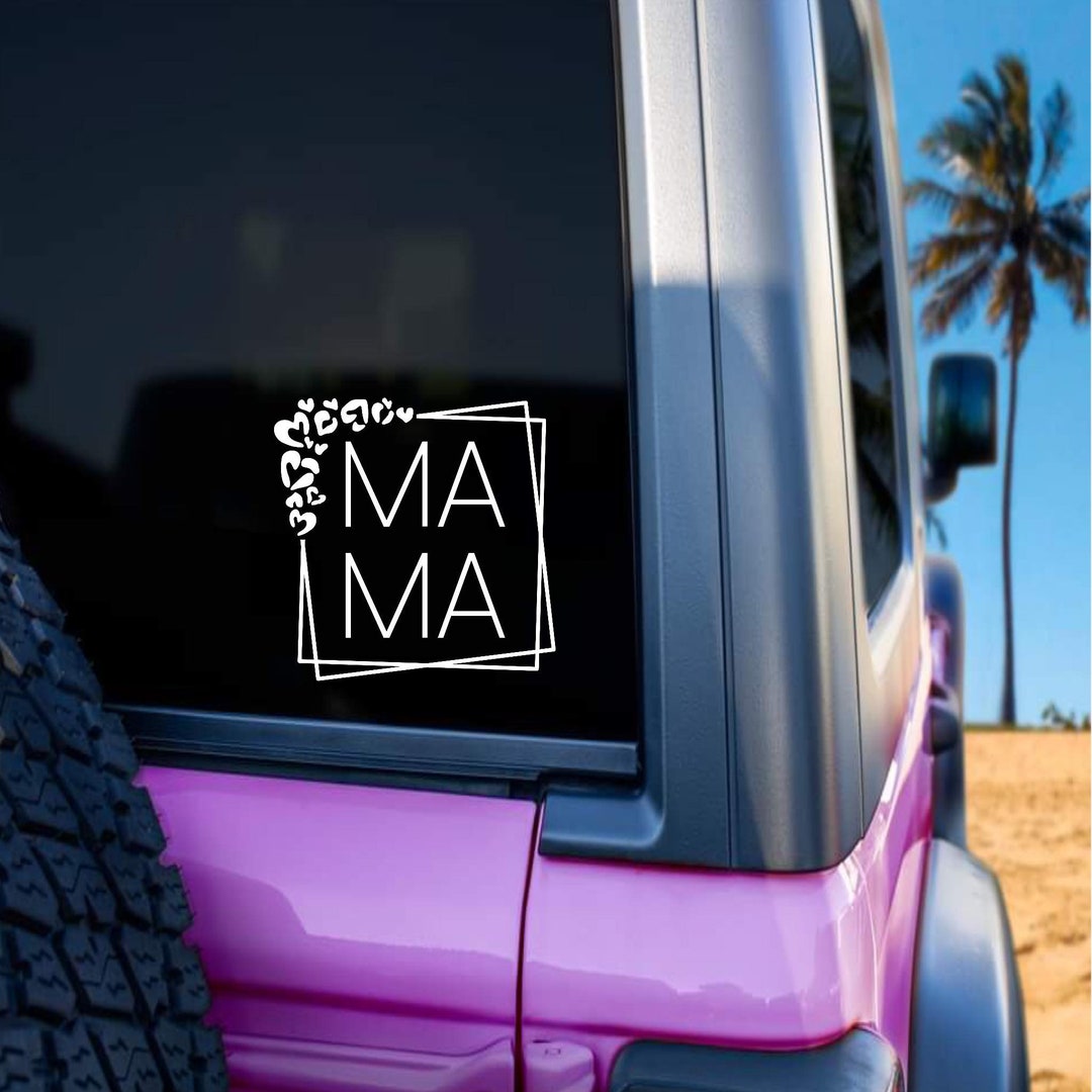 Mama Bumper Vinyl Decal Sticker, Mom Gift, Mother’s Day Gift, Car, Ipad ...
