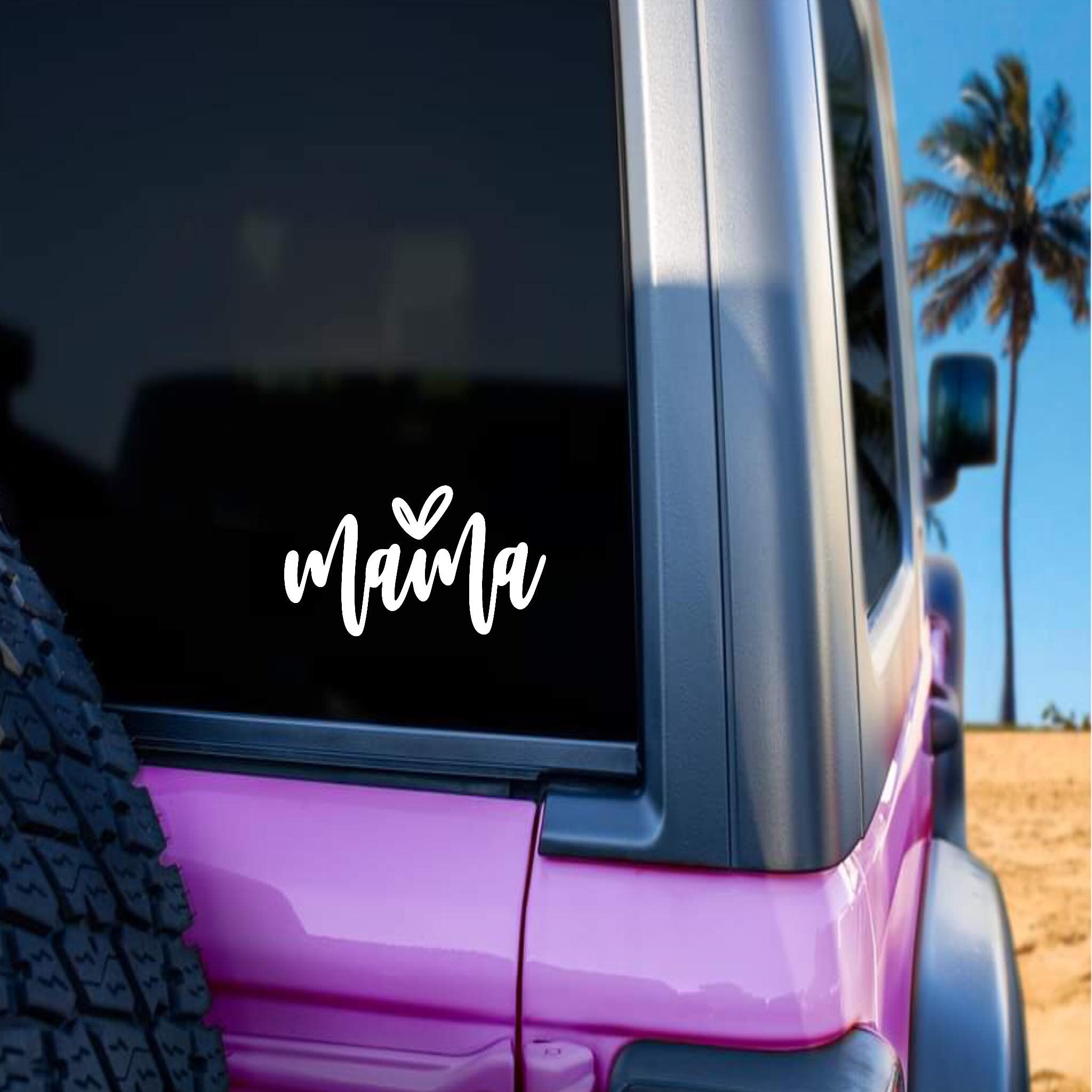 Mama Bumper Vinyl Decal Sticker, Mom Gift, Mother’s Day Gift, Car, Ipad ...