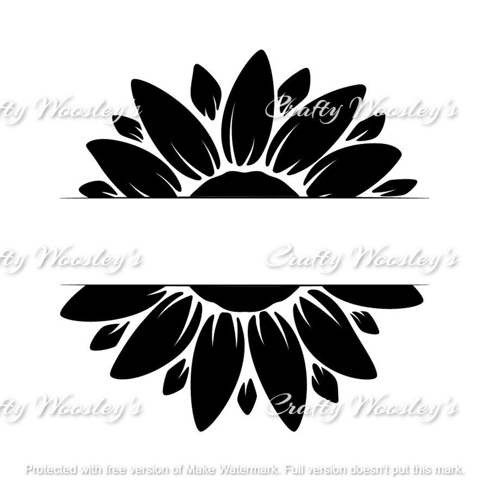 Sunflower Bundle Svg Digital Cut Files - Etsy
