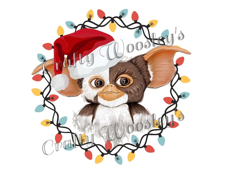 Gizmo Christmas Digital PNG File - Etsy