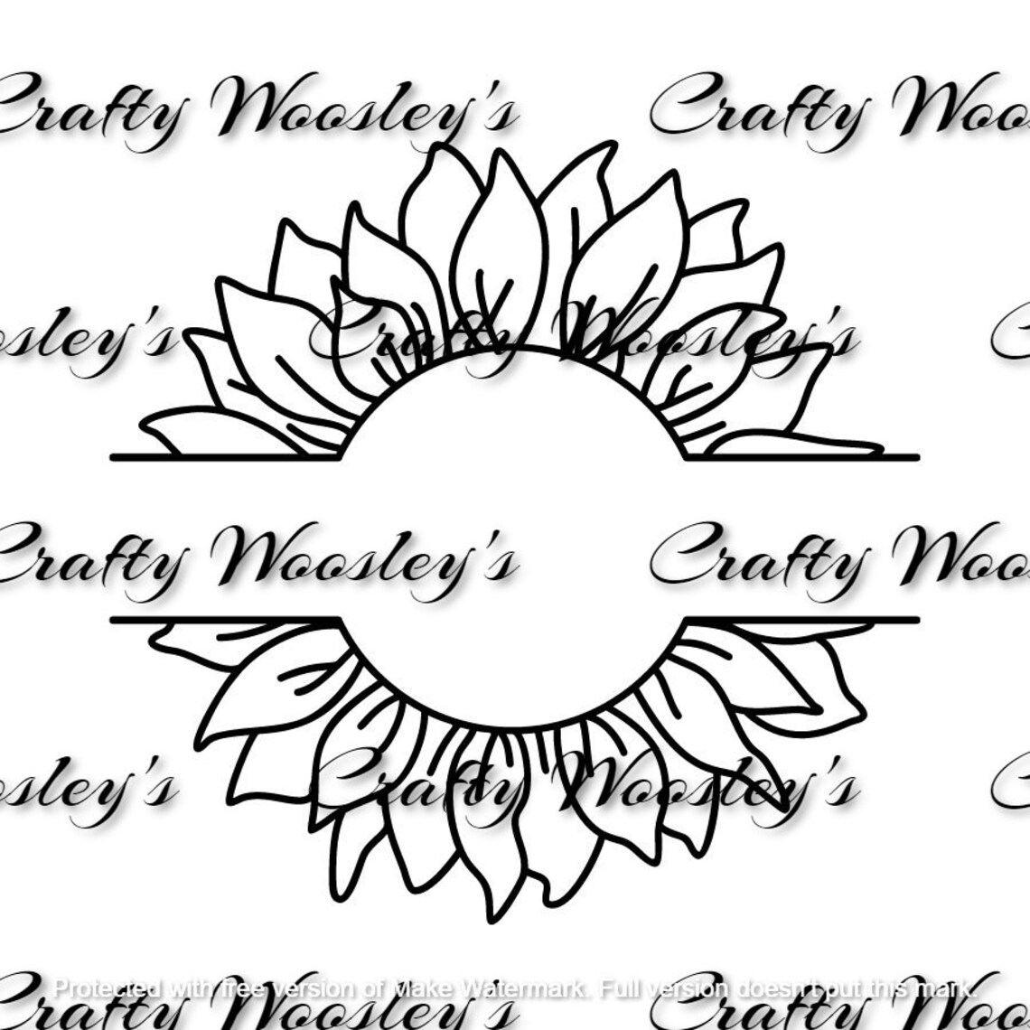 Sunflower Bundle Svg Digital Cut Files - Etsy