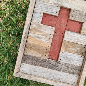 Handcrafted Inlay Wooden Rustic Cross Decor - Etsy