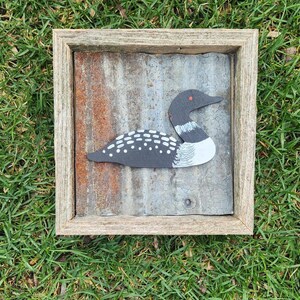 Hand Painted Loon Decor Sign - Etsy