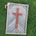 Handcrafted Rustic Wood Red Cross Decor - Etsy