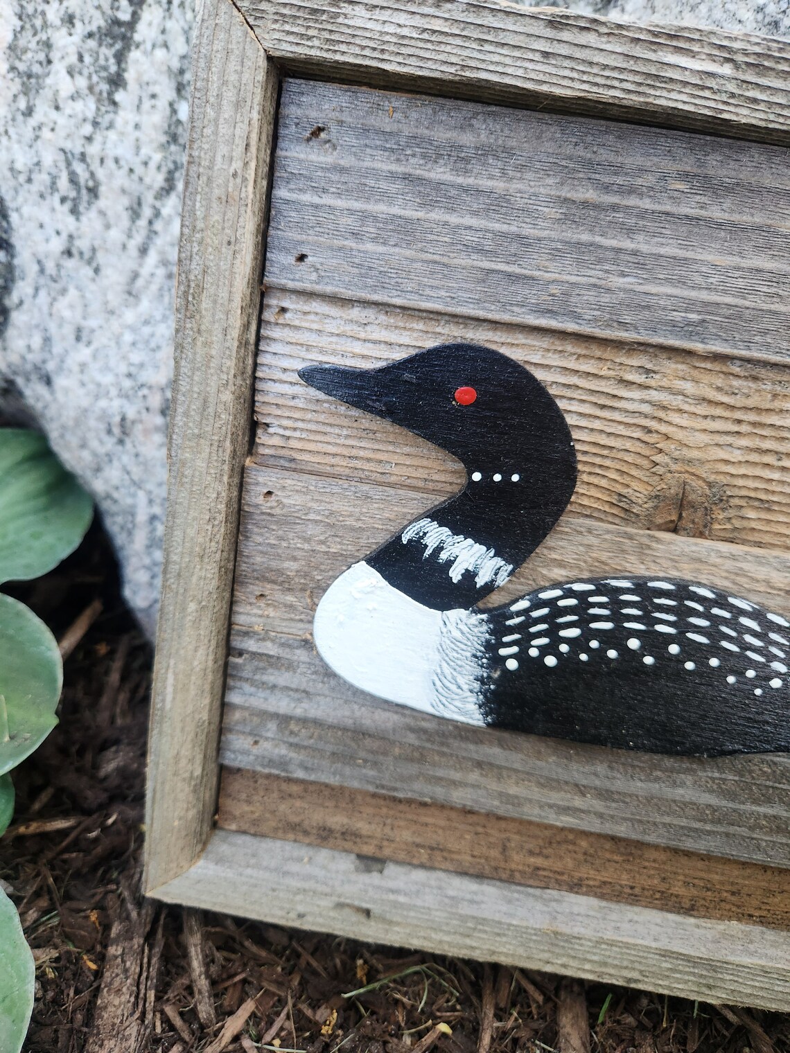 Hand Painted Loon Decor Sign - Etsy