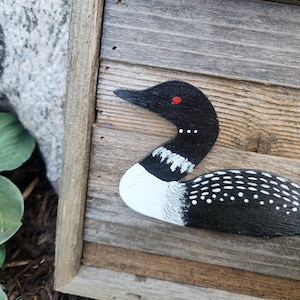 Hand Painted Loon Decor Sign - Etsy