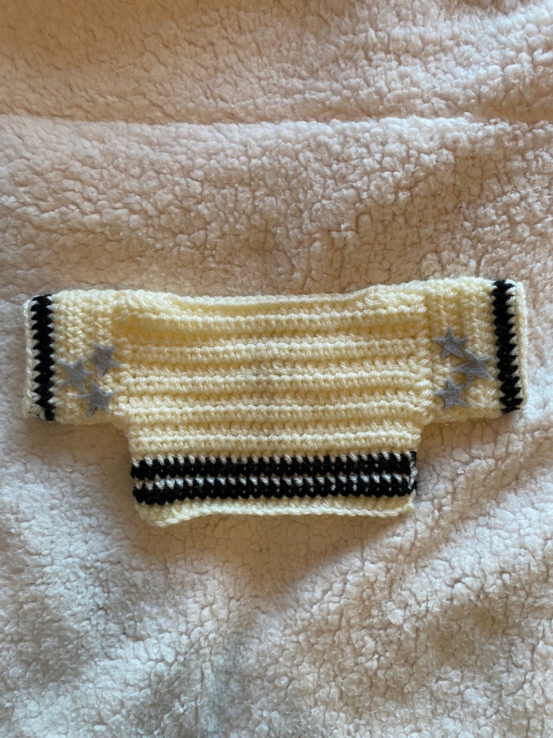 DIGITAL PDF PATTERN Crochet Build a Bear Trim Cardigan (taylor Swift ...