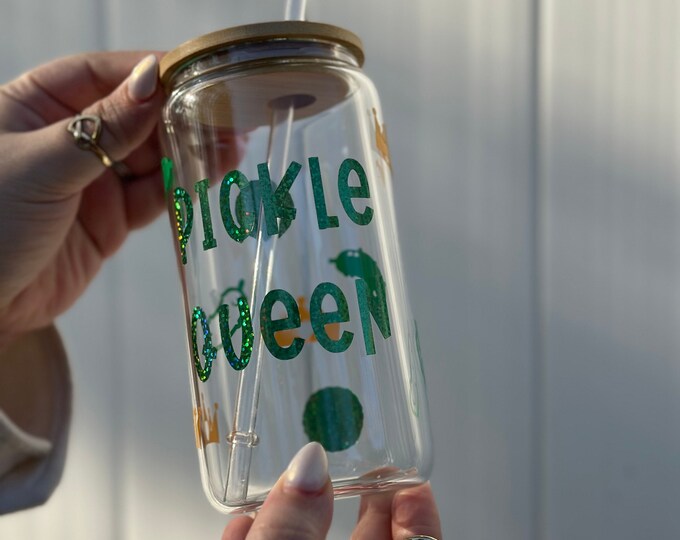 Pickle Queen Glass L Funny Pickle Lover Coffee Cup L Pickle Woman L ...