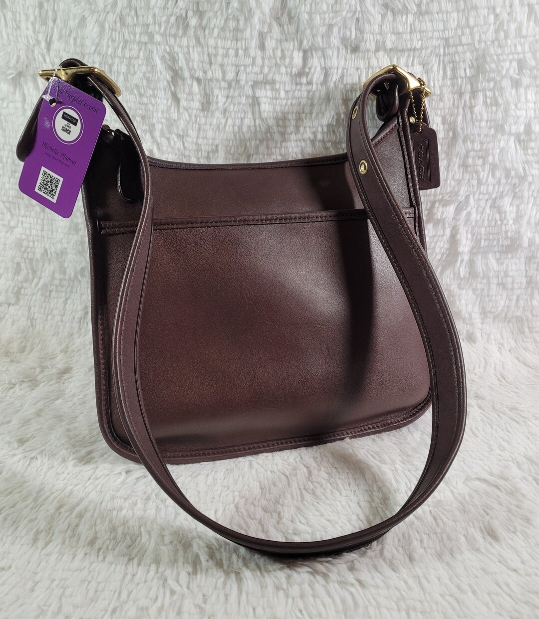 Vintage Coach Legacy Zip Bag 9966 - Etsy