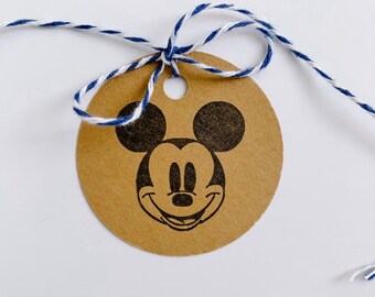 Mickey Gift Tags | Etsy