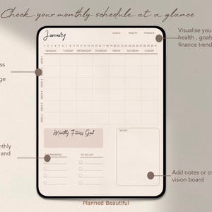 Digital Fitness Planner for Goodnotes, Workout Planner Template Ipad ...