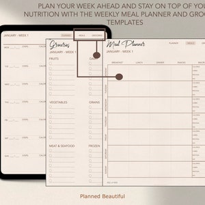 Digital Fitness Planner for Goodnotes, Workout Planner Template Ipad ...