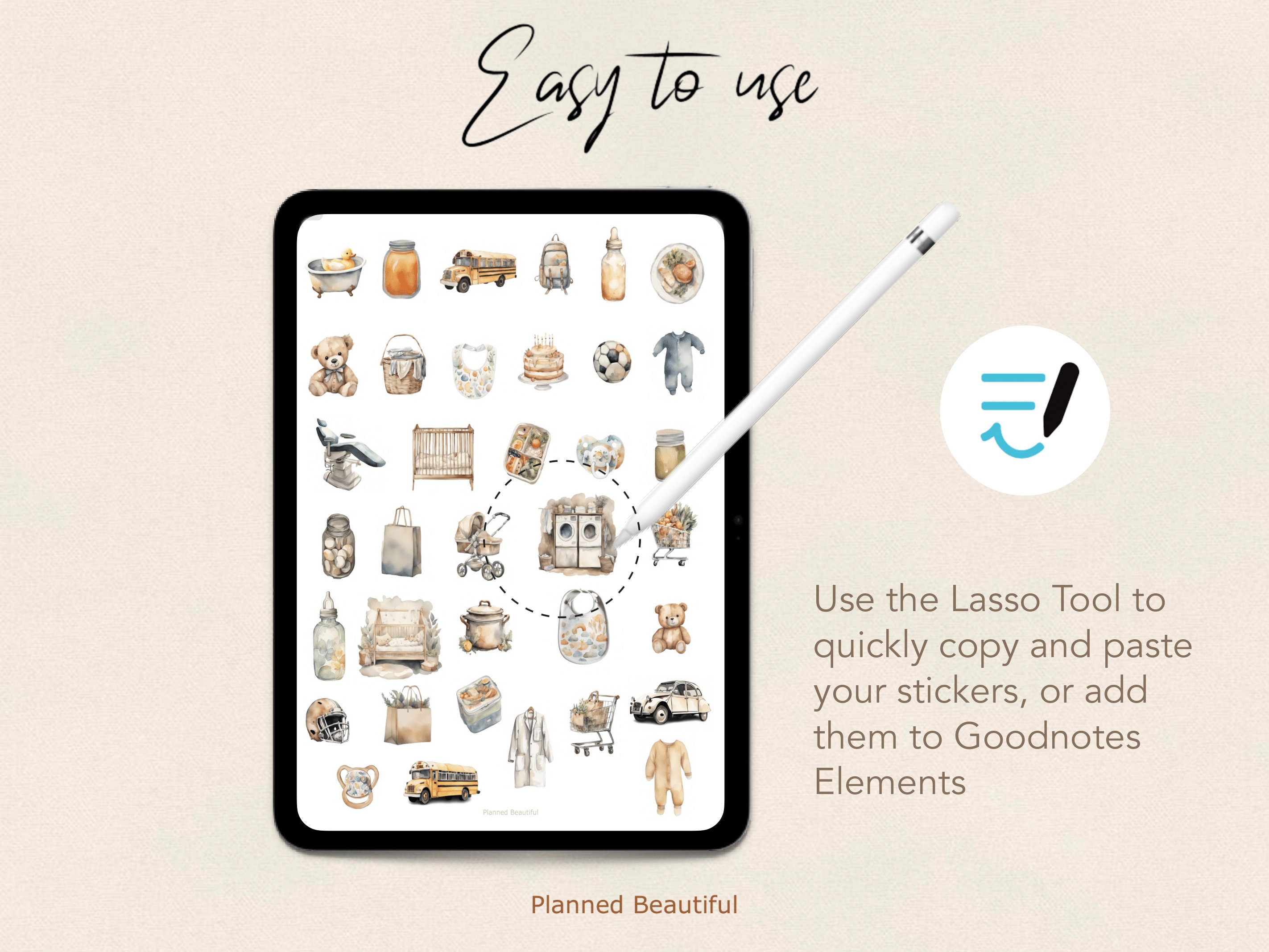 Mom Digital Stickers, Aesthetic Busy Mom Digital Stickers, Goodnotes ...