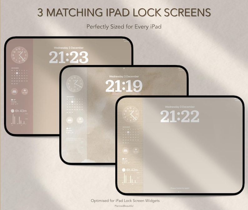 Neutral iPad Home Screen Kit – Ios 18 Icons, Widgets & Wallpaper ...