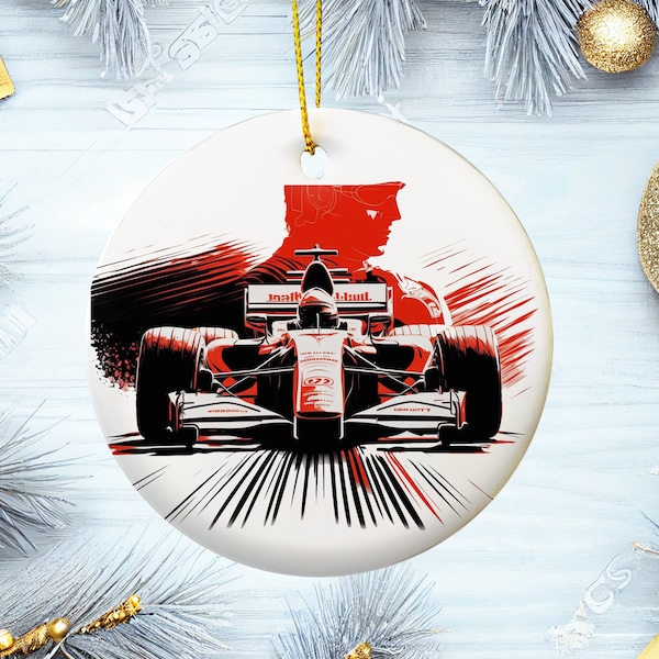 Formula One Christmas Ornament - Etsy