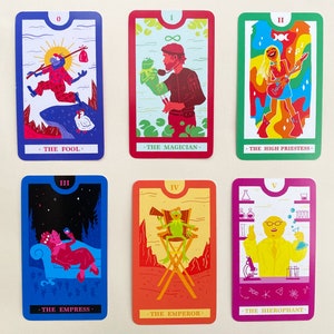 Rainbow Connection Tarot - Major Arcana Only - Muppets Inspired Tarot ...