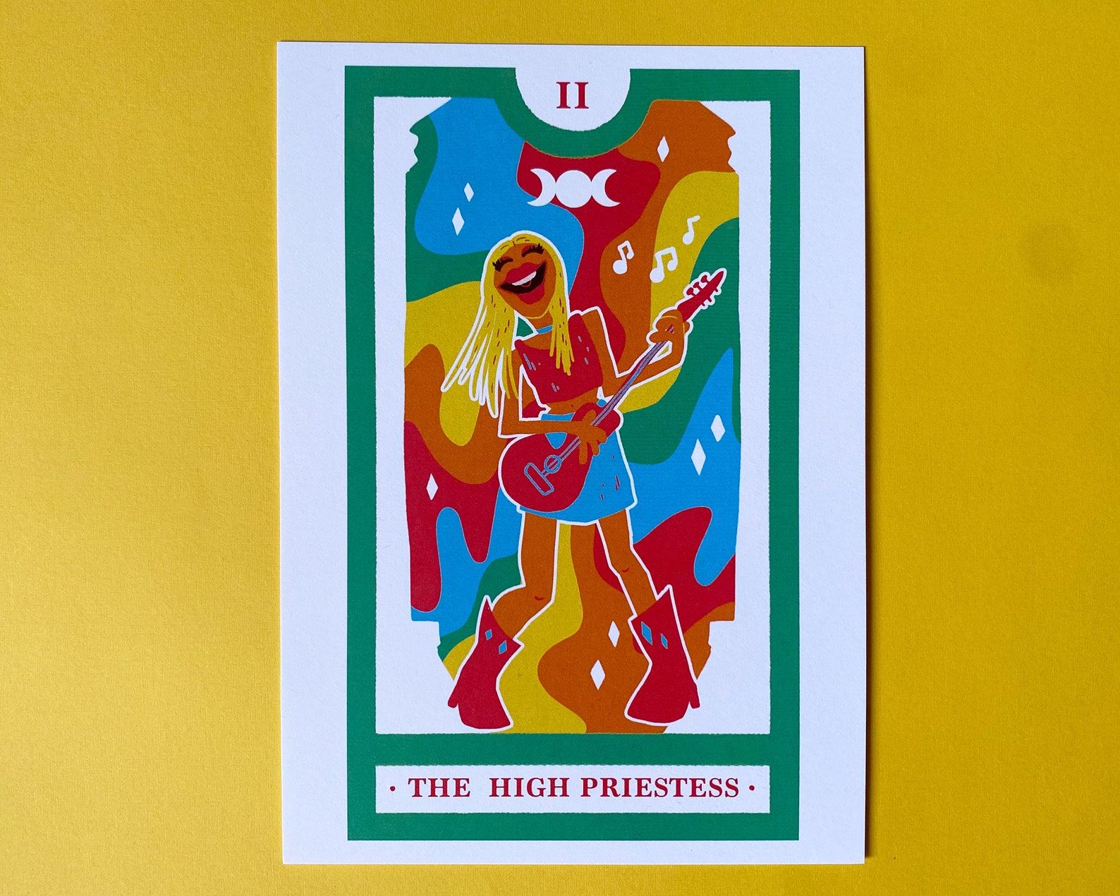 Janice the High Priestess Muppets Inspired Tarot Card - Etsy