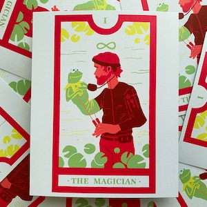 The Magician Jim Henson - Muppets Inspired Tarot Card Illustration ...