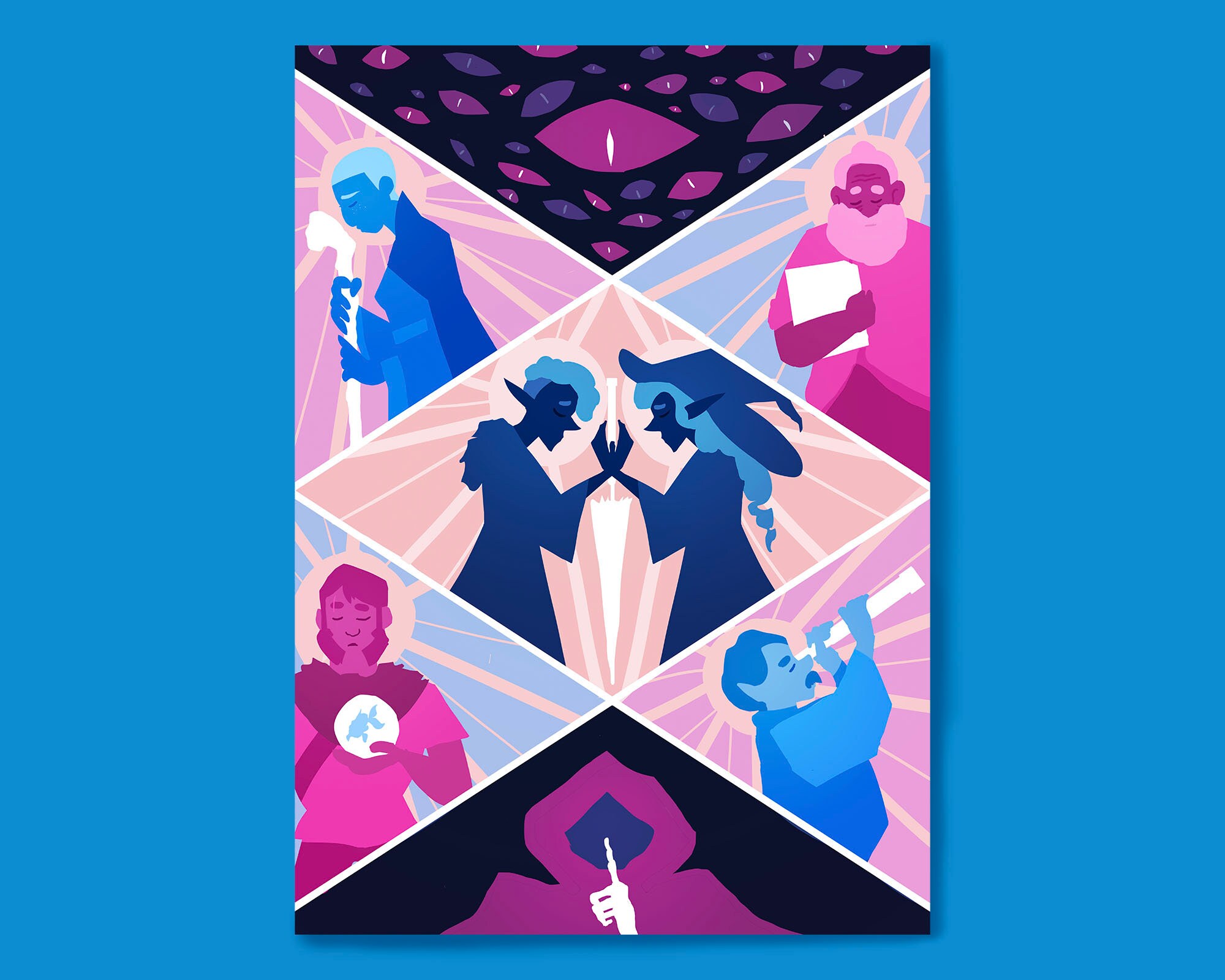 Seven Birds - Taz the Adventure Zone IPRE Balance Art Print - Etsy UK