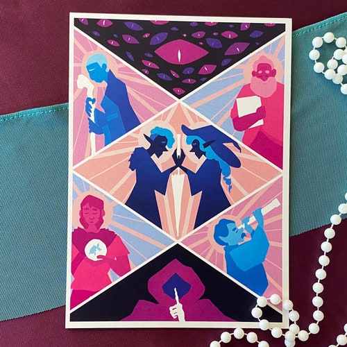 The Adventure Zone Wall Art TAZ Prints Taako Watercolour Print - Etsy ...