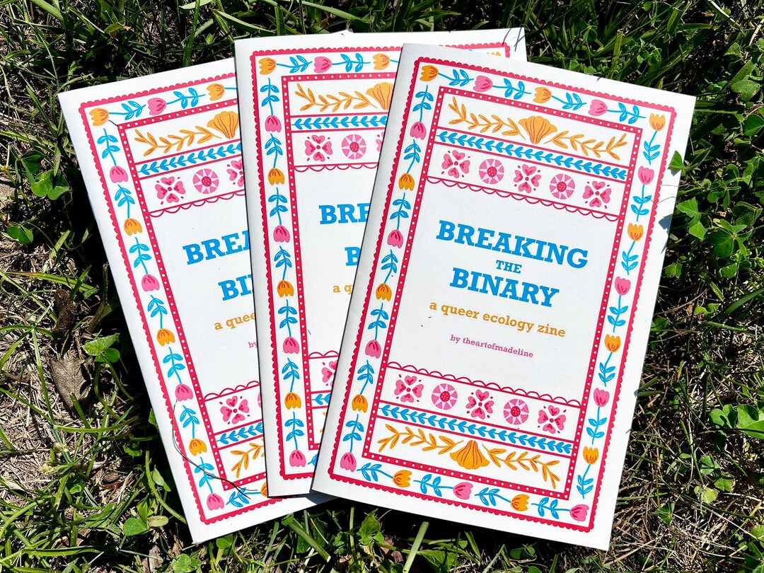 Breaking the Binary: a Queer Ecology Zine - Etsy