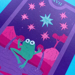 Robin the Star - Muppets Inspired Tarot Card Illustration Print - Etsy