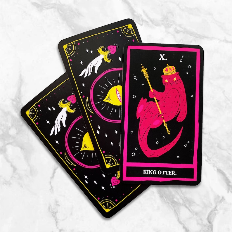 The Charming Cryptids Oracle Deck | Cryptozoology Tarot Cards - Etsy