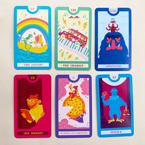Rainbow Connection Tarot - Major Arcana Only - Muppets Inspired Tarot ...