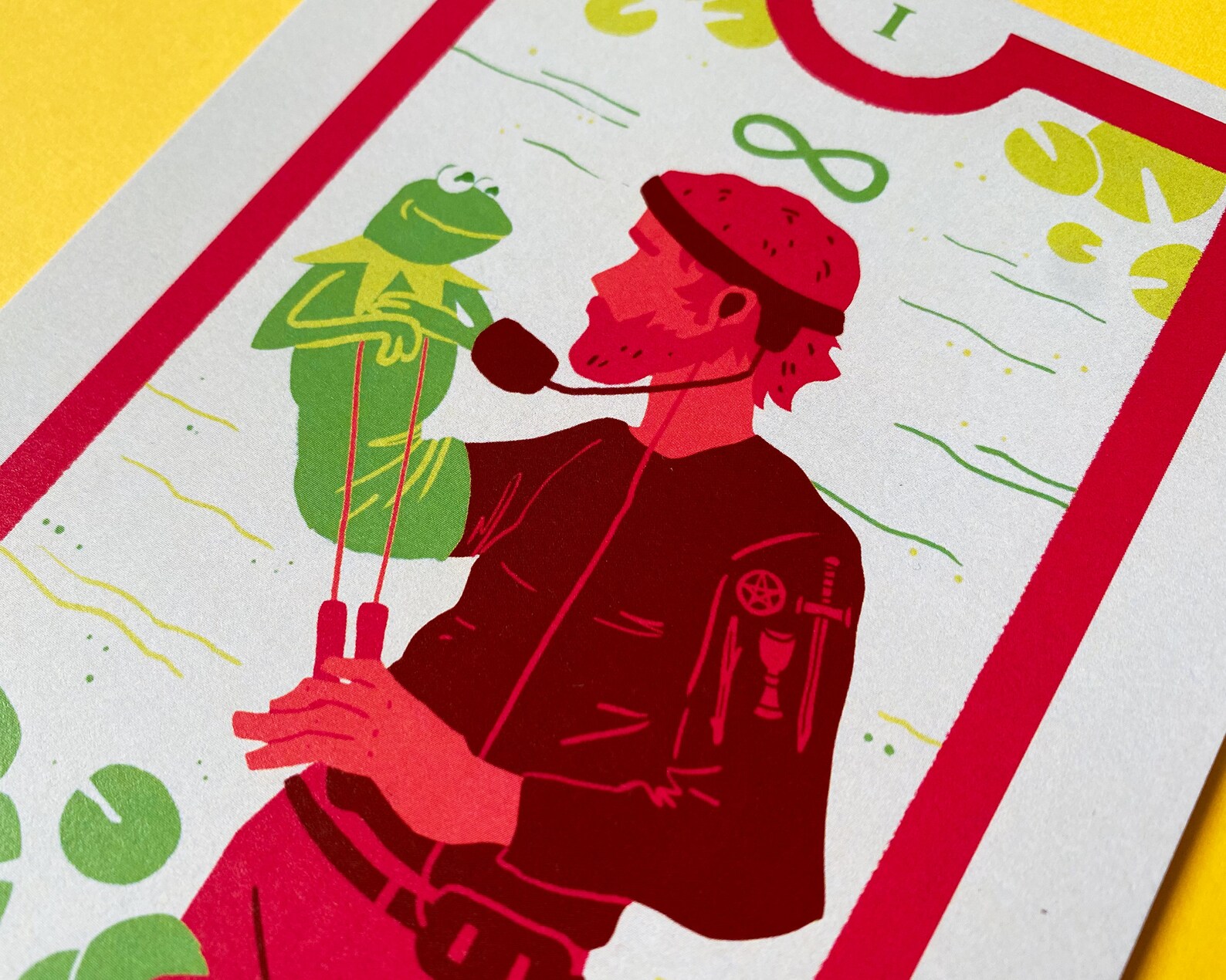 The Magician Jim Henson Muppets Inspired Tarot Card - Etsy