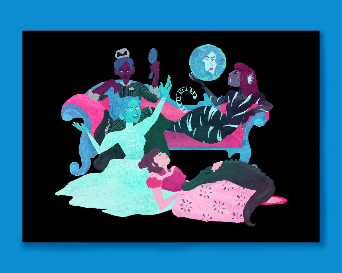 Girls Night Spooky Haunted Halloween Girls Sleepover - Etsy